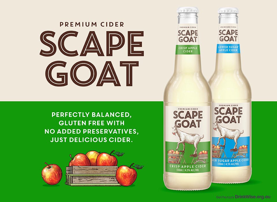 Buy Scape Goat Cider Australia | Scape Goat Cider Can Online Delivery - Dan Murphy's